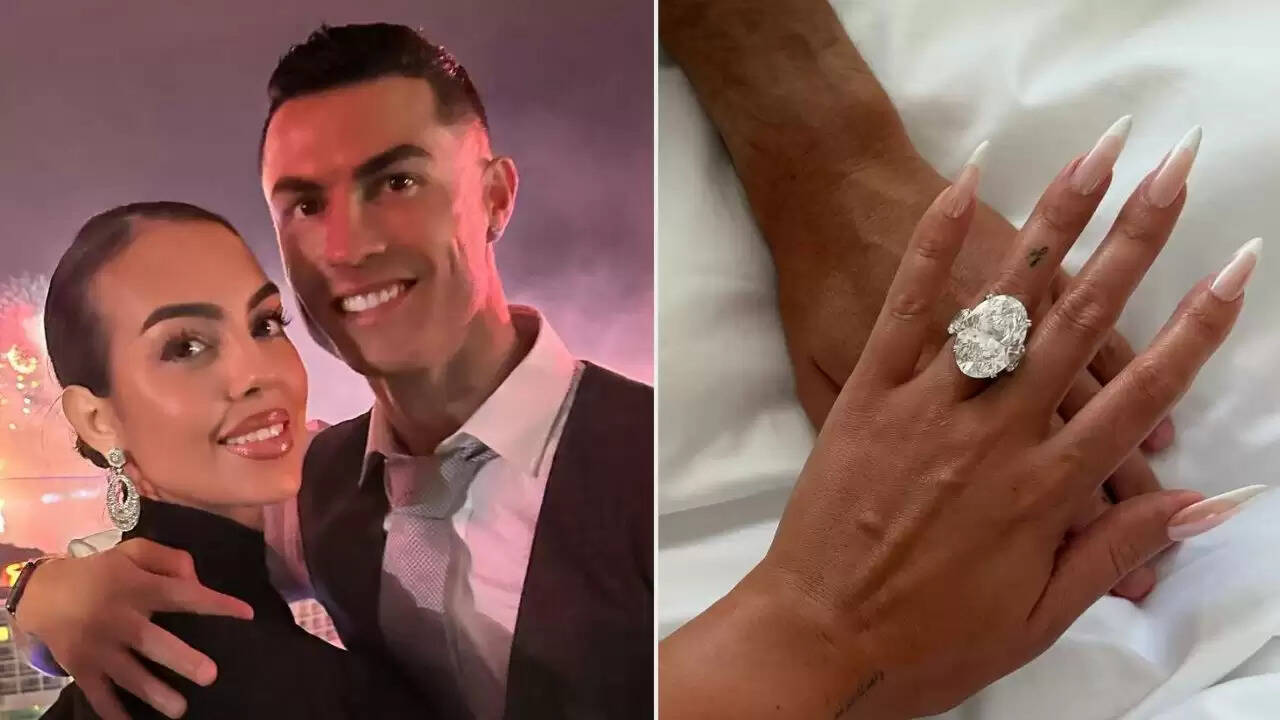 Cristiano Ronaldo and Georgina Rodriguez are engaged! Explore the details of the exquisite ring ...