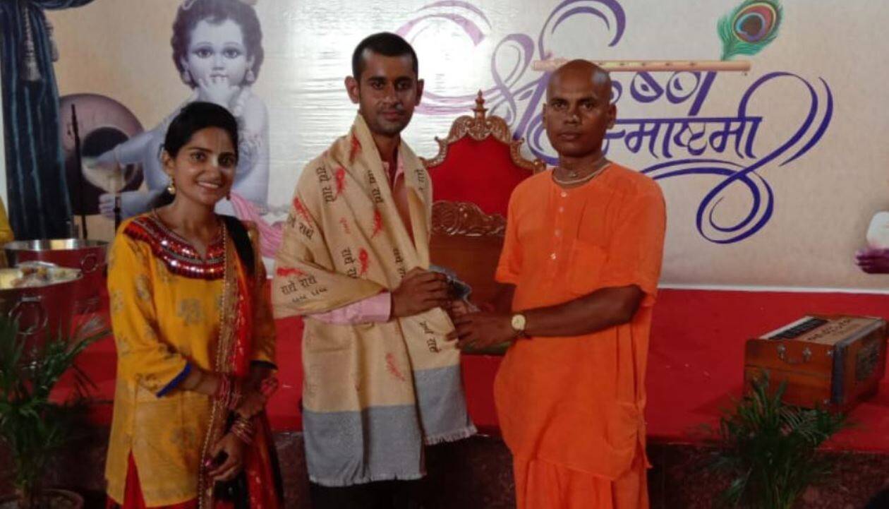 Journalist Gaurav Rajpurohit was awarded with krishna samman