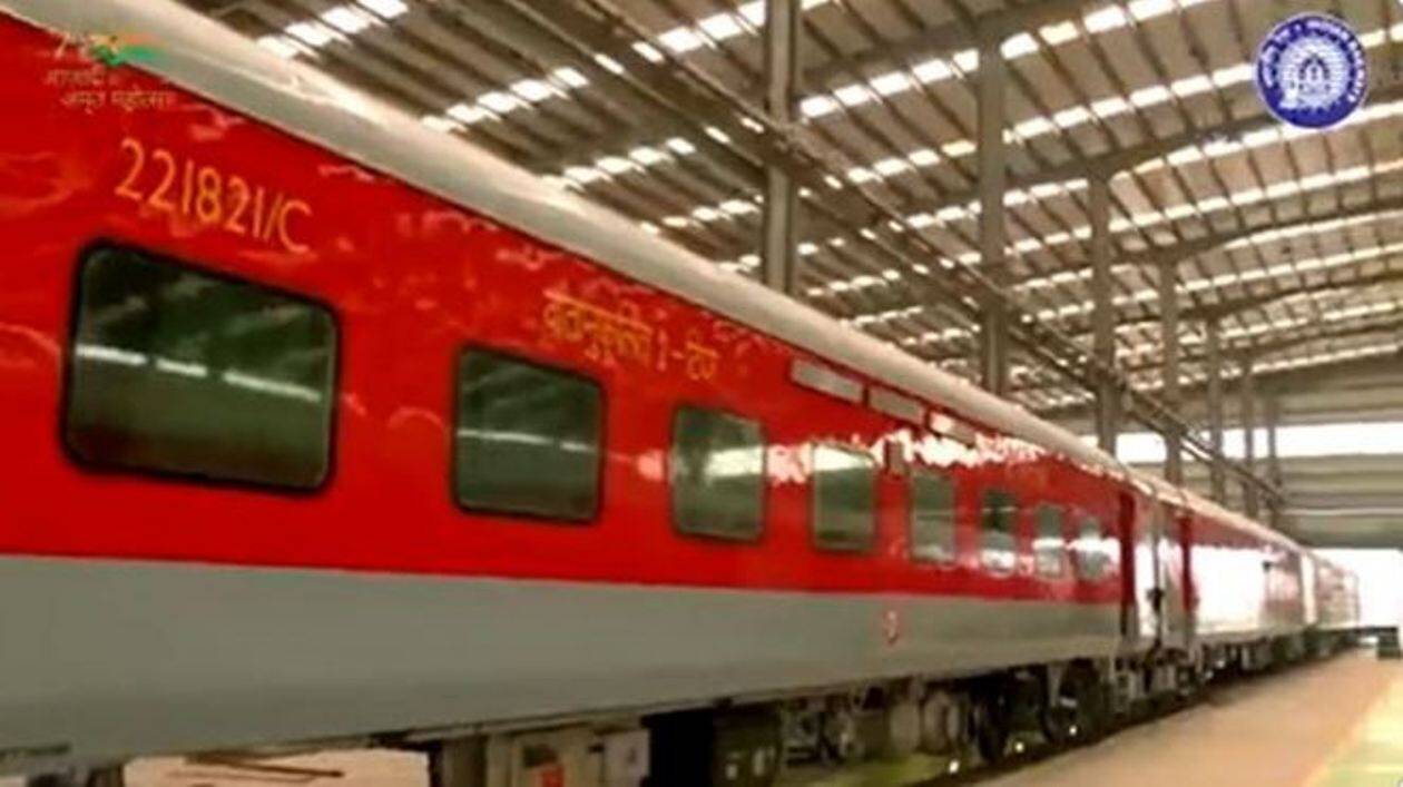 Udaipur Indore Express will run on LHB Rake