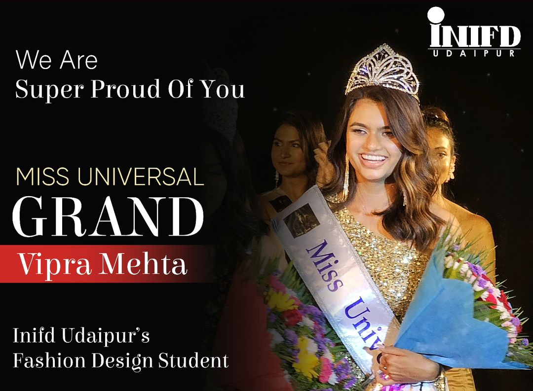 Udaipur's Vipra Crowned Miss Universal Grand India