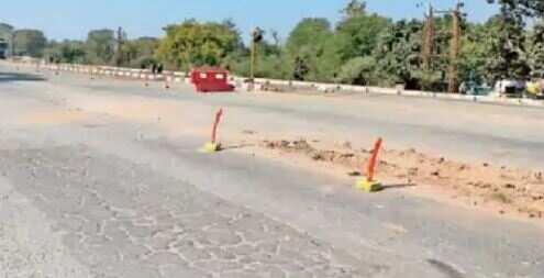 New Cut on Udaipur-Pindwara Highway