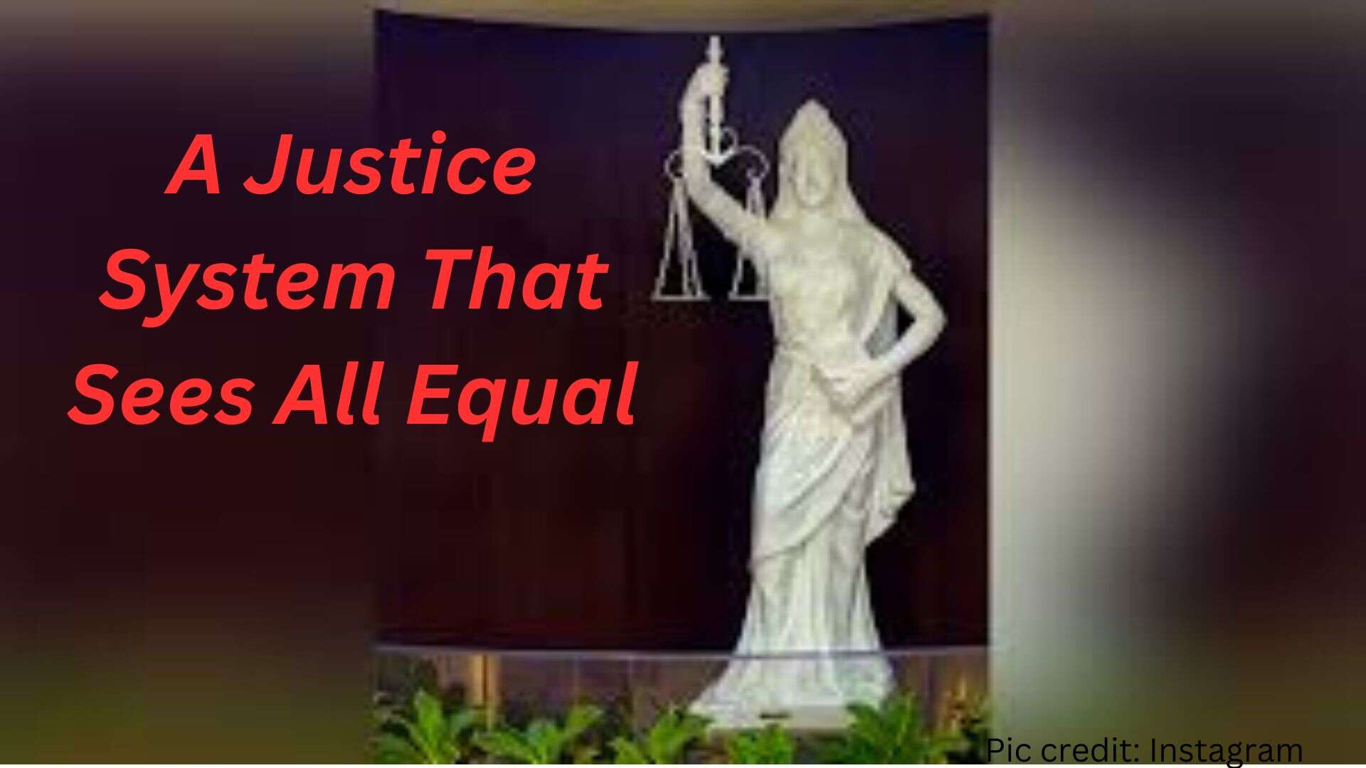 Supreme Court Unveils ‘New Look’ Lady Justice