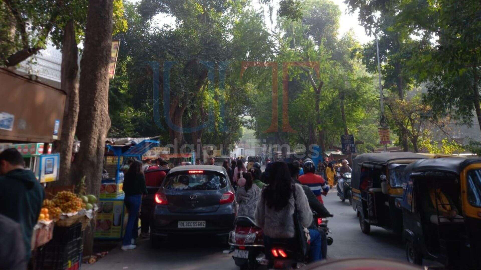 Udaipur: Smart City roadworks creates traffic jams in the city