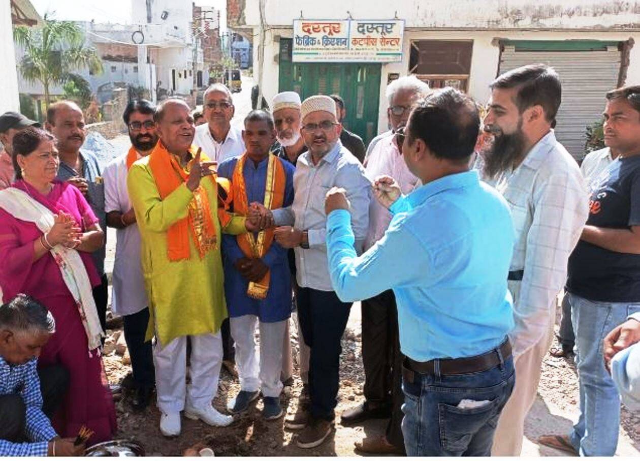 Development work started in ward number 1 and 31