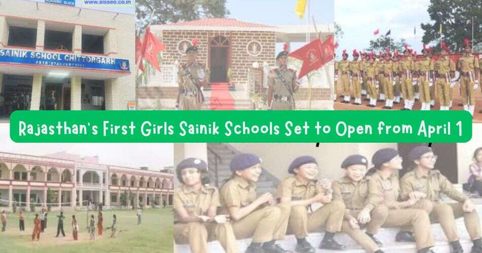 Rajasthan’s First All-Girls Sainik Schools to Open in Bikaner & Sikar