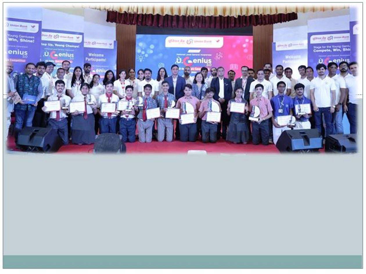Inter School Quiz Competition U Genius 3.0 organized by Union Bank of India