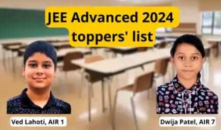 JEE Advanced 2024 All India Toppers Announced