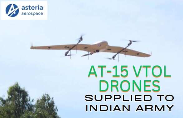 AT-15 VTOL Drones Supplied to the Indian Army