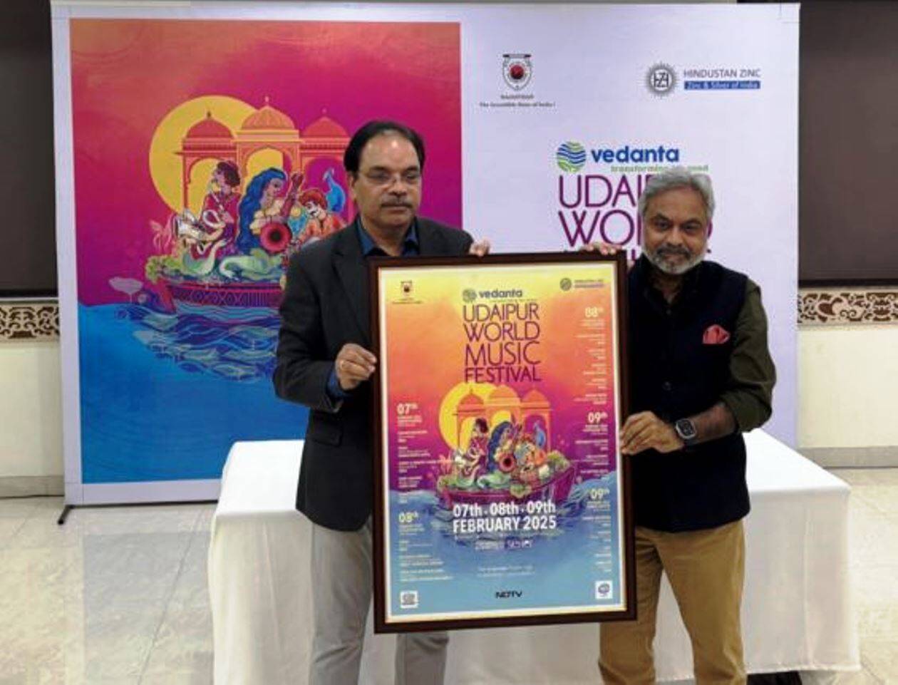 Hindustan Zinc Sets the Stage for Vedanta Udaipur World Music Festival 2025