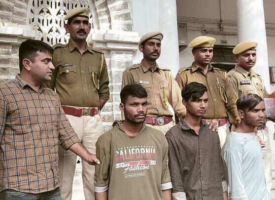 Vicious thief gang busted 3 arrested with weapons in udaipur