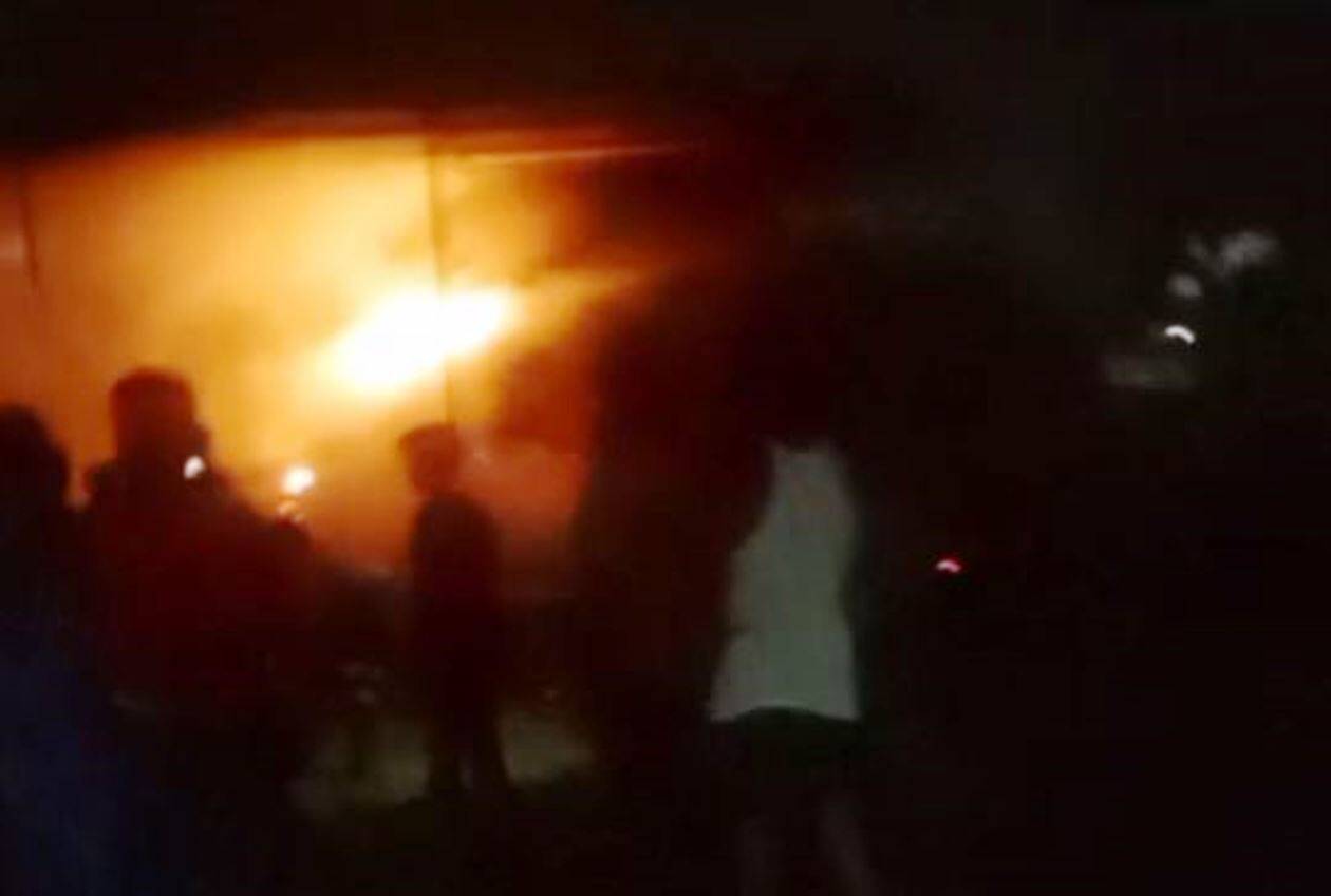 Fire broke out in the barn, the owner got burnt while trying to save ...