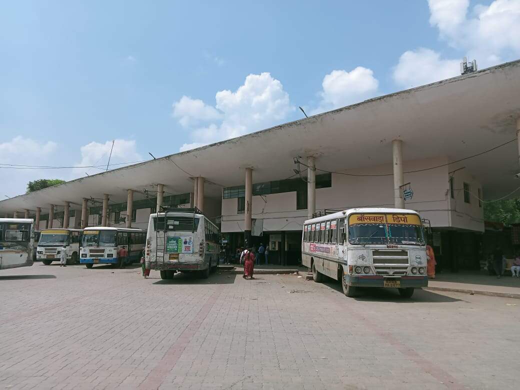 Sagwara to Udaipur Roadways Bus Breaks Down