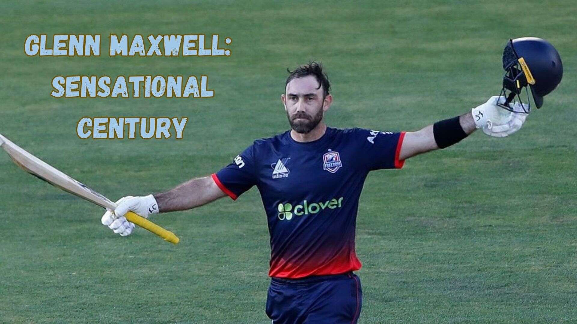 Maxwell Smashes 13 Sixes in Front of Proud Parents