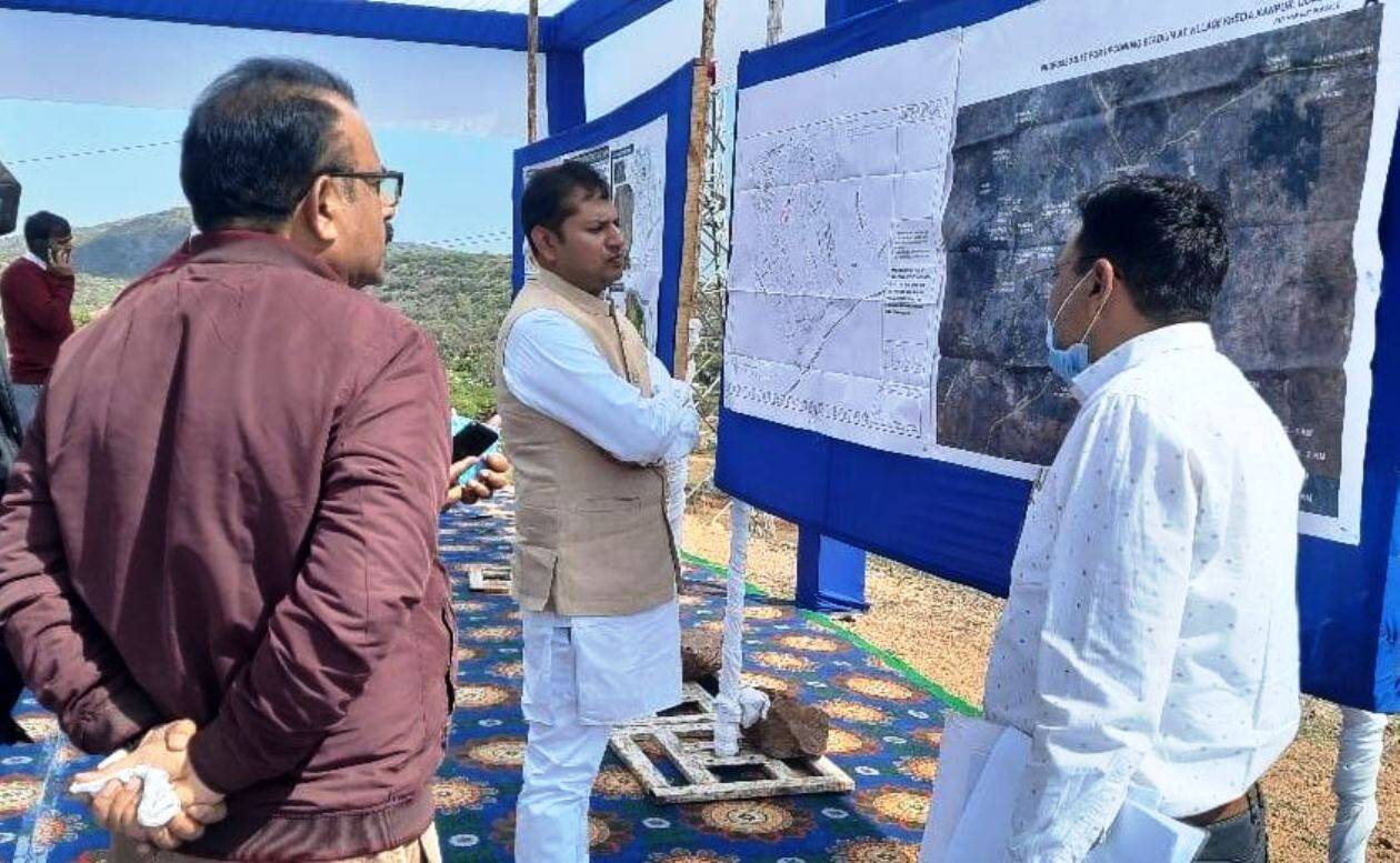 inspection of the venue of International level cricket stadium in ...