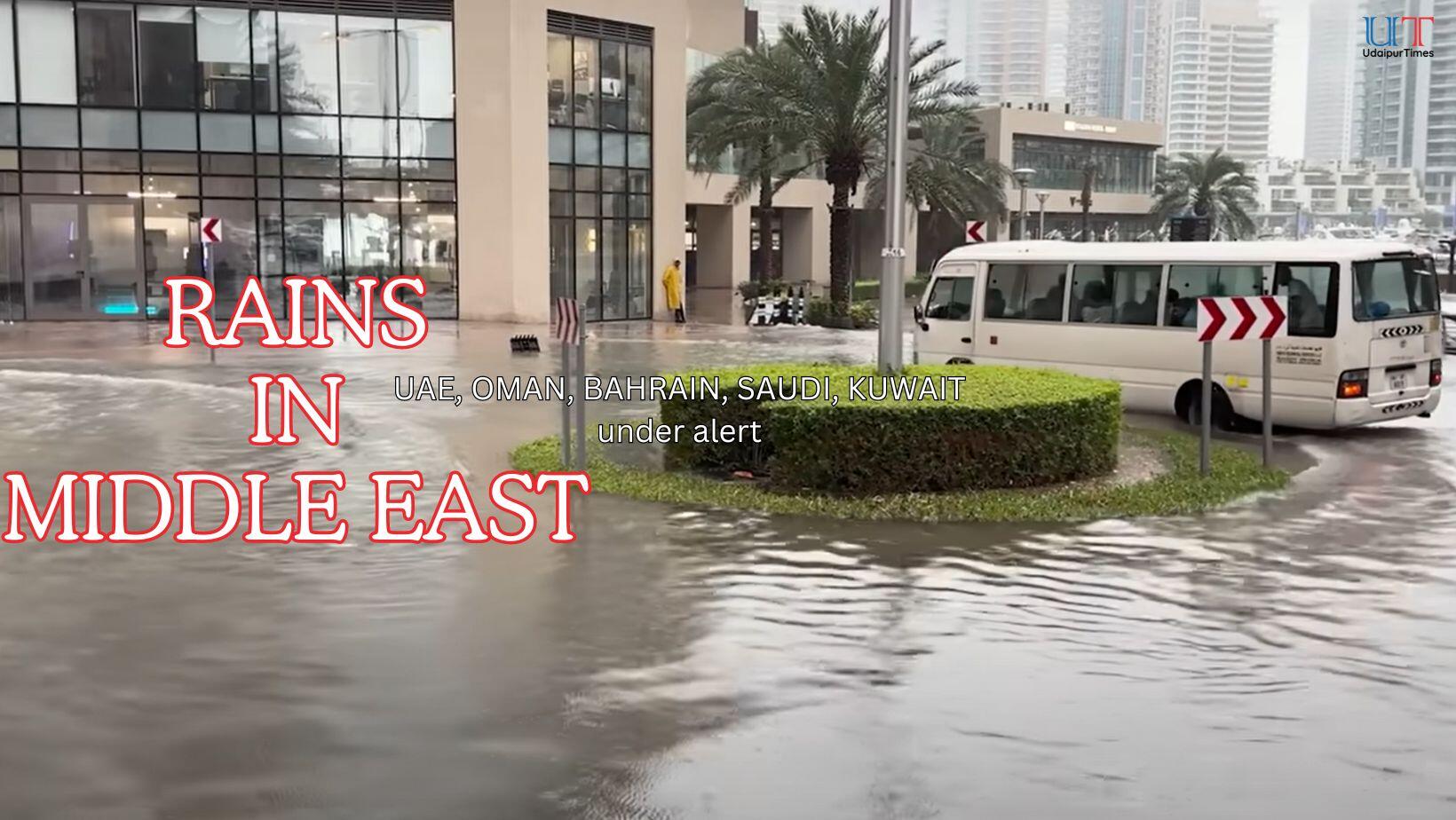 Bad Weather hits United Arab Emirates, Dubai and Abu Dhabi being most ...