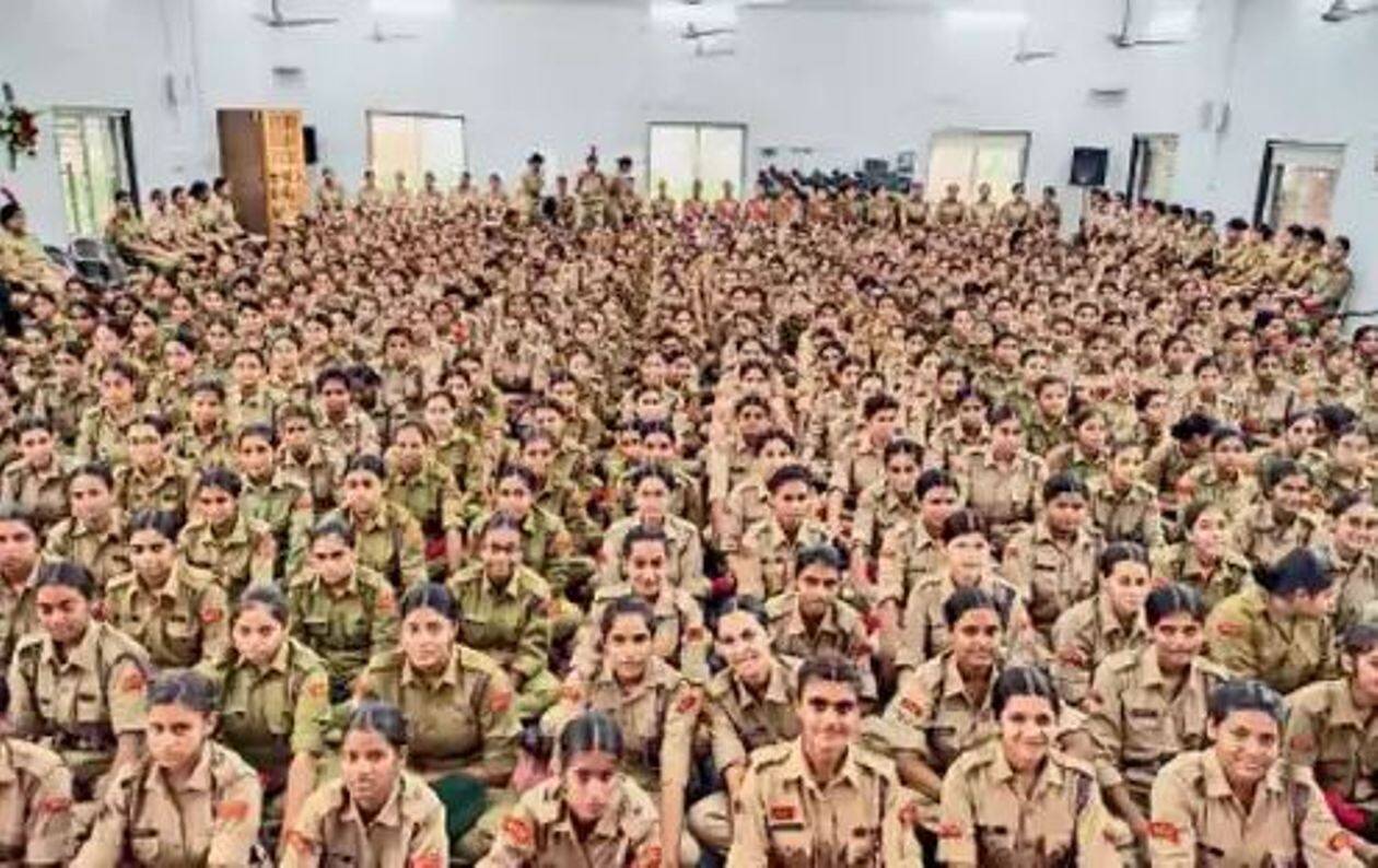 Training for NCC 5th Raj Girls Battalion in Udaipur begins