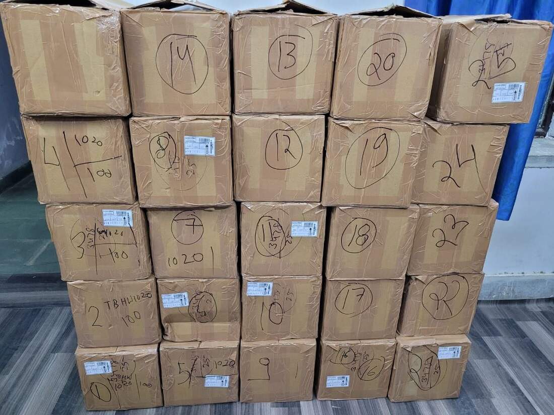 Codeine Syrup seized by police