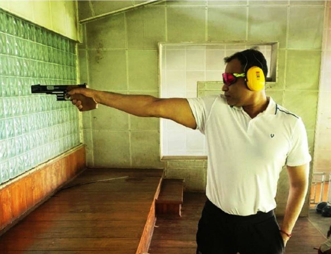 Deepak Sharma's 17th rank in All India Pistol Shooting