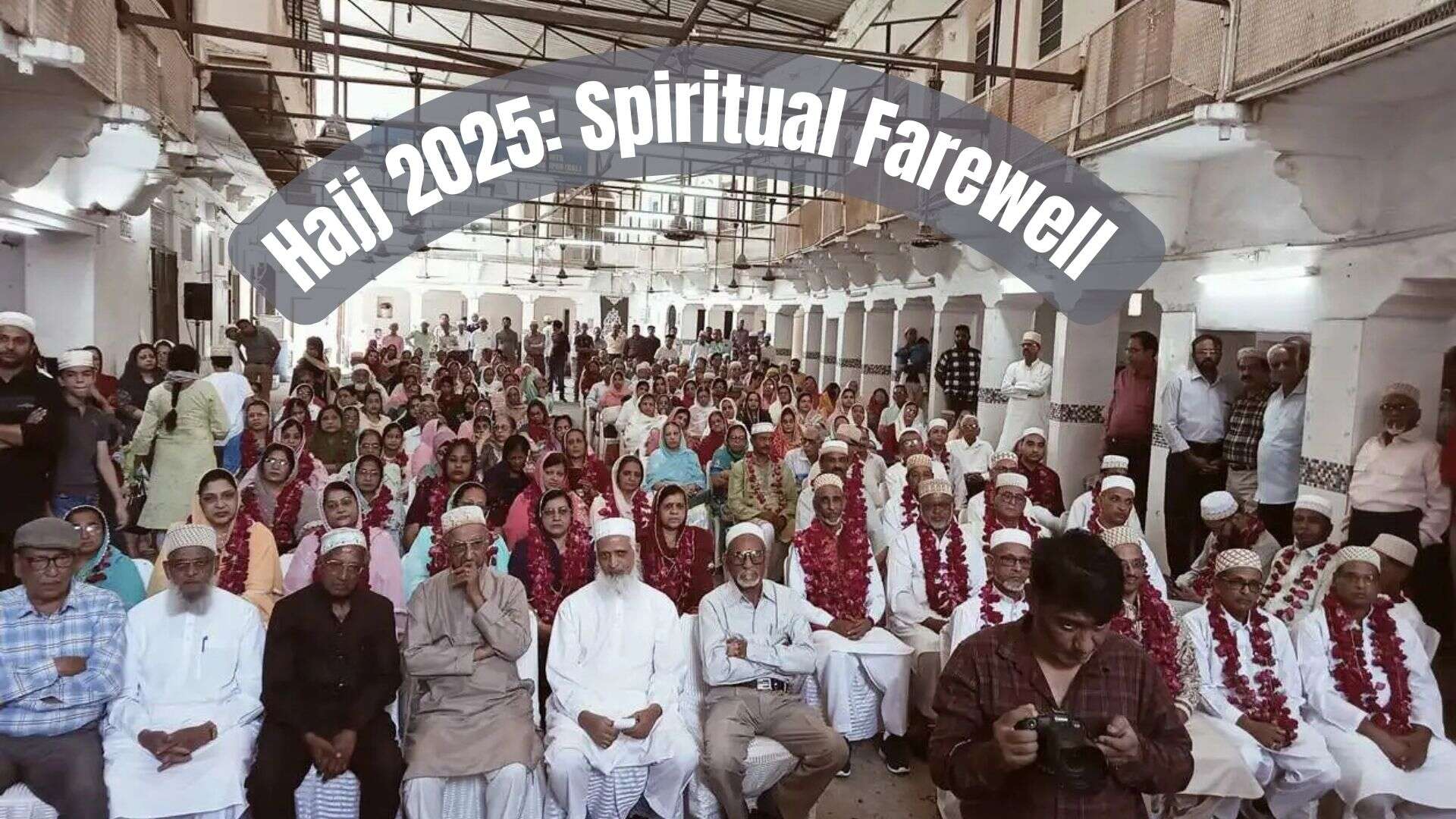 Emotional Send-Off for Bohra Youth Hajj Pilgrims