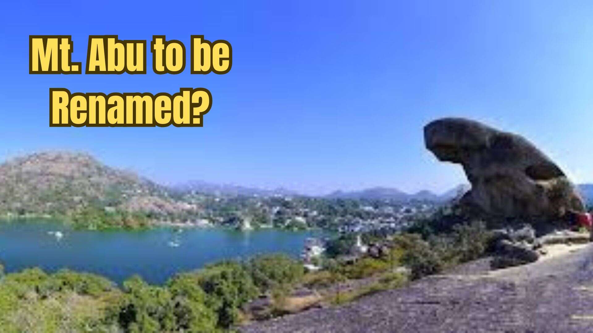 Locals Protest Plan to Rename Mt. Abu, Ban Liquor and Non-Veg