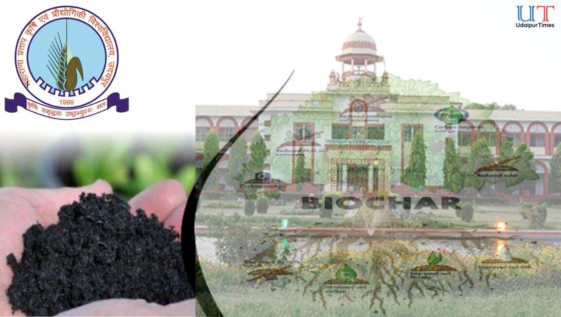 The researchers at MPUAT have developed technology to produce Biochar ...