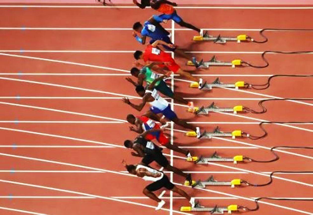 Athletics trials for district level team selection at BN tracks