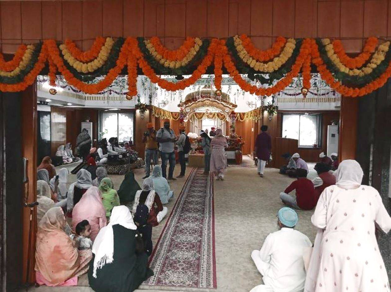 The celebration of Prakash Parv in the Gurudwaras of the city