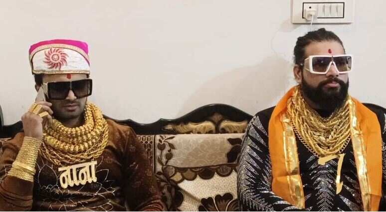 Sunny and Sanjay, a couple known as Goldman in Mumbai reached Udaipur