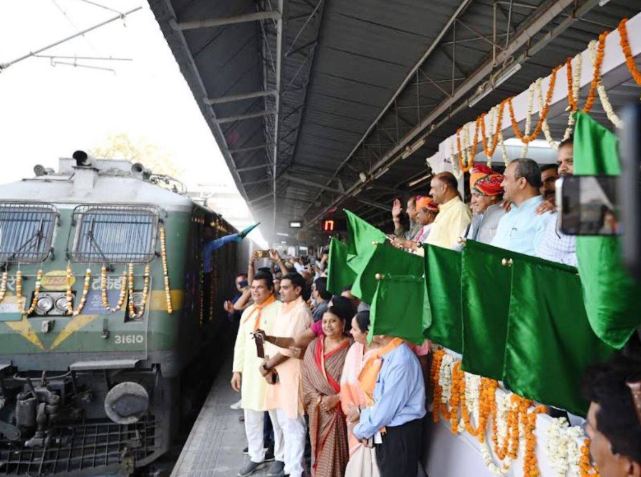Jaipur Asarva Jaipur Express train launched