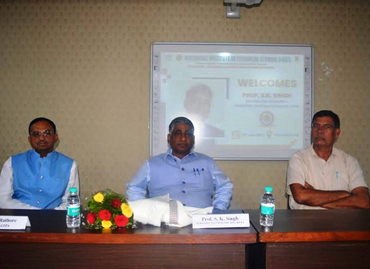 RTU VC have conversation with GITS faculty members and Students