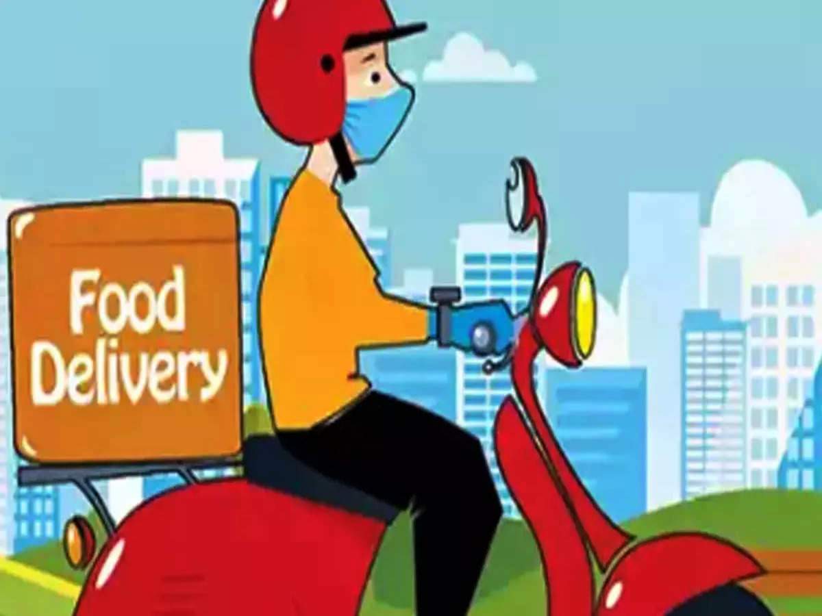 Notice Barring Entry of Food Delivery Agents in Lift