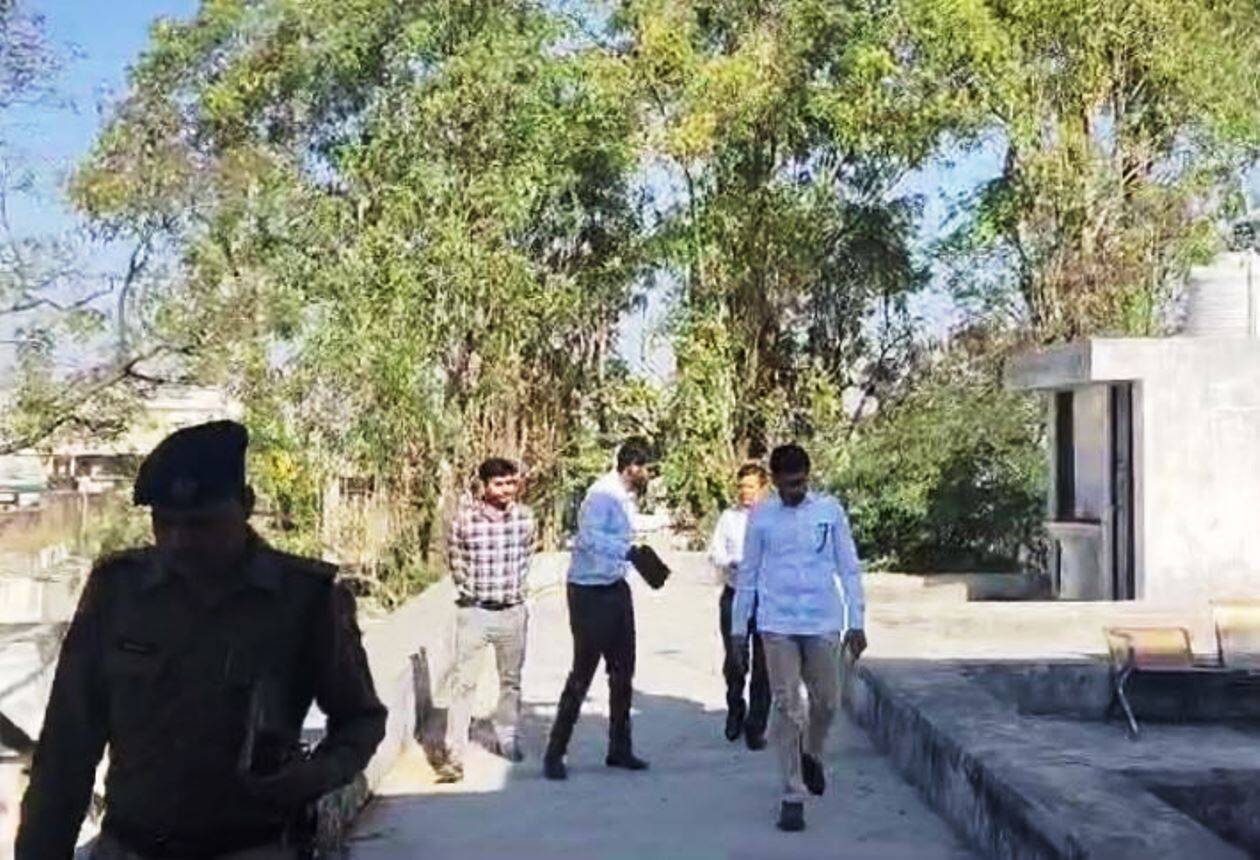Collector Namit Mehta conducted surprise inspection of Gogunda SDM office