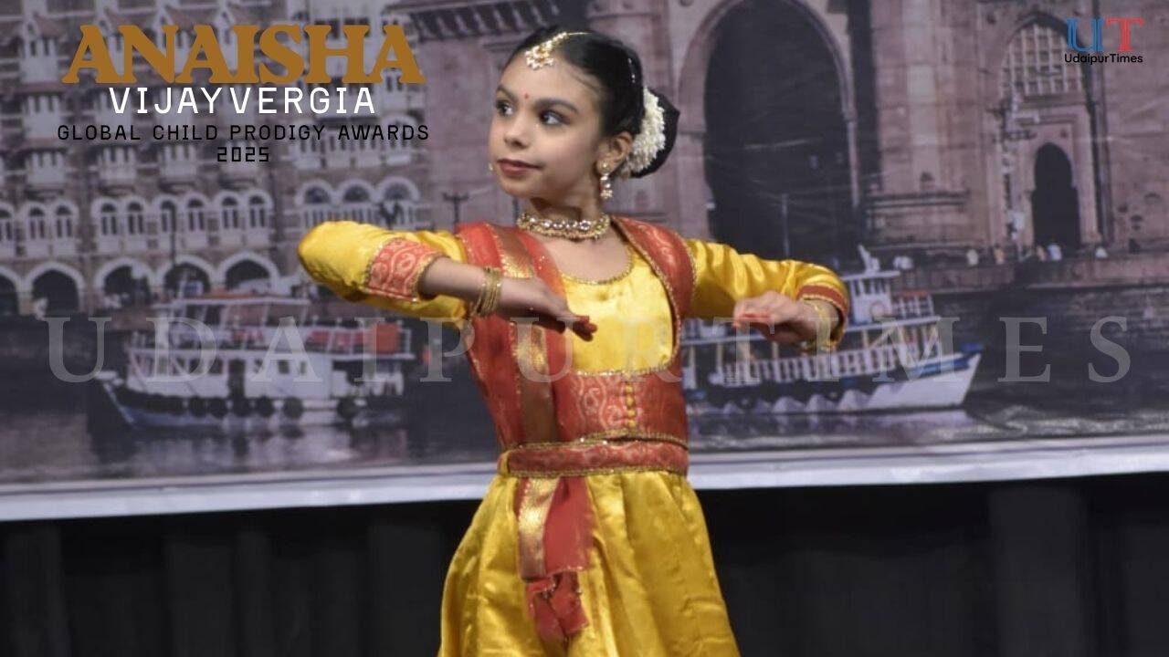 Anaisha Vijayvergia, an 11-year-old prodigy from Udaipur, shines at the ...
