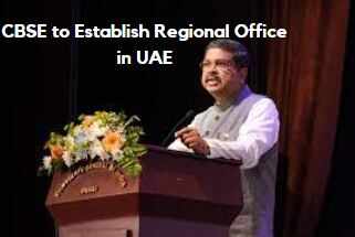 CBSE to establish regional office in UAE